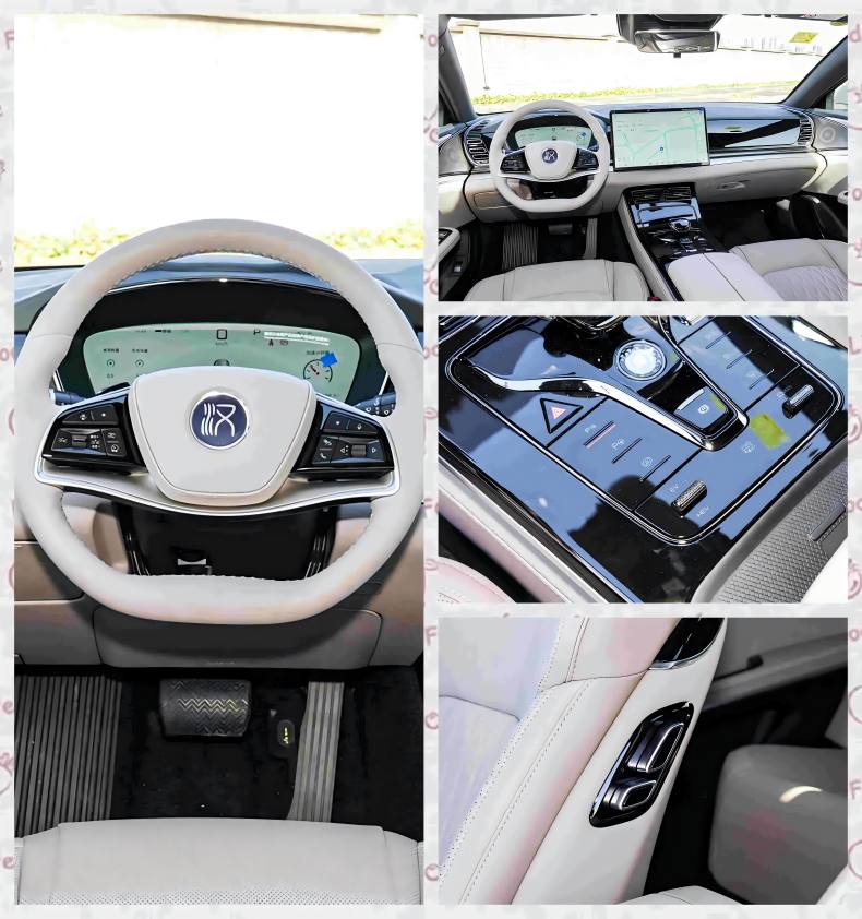 Luxury byd plug in hybrid sedan han dm L2 automobile left new car 2025